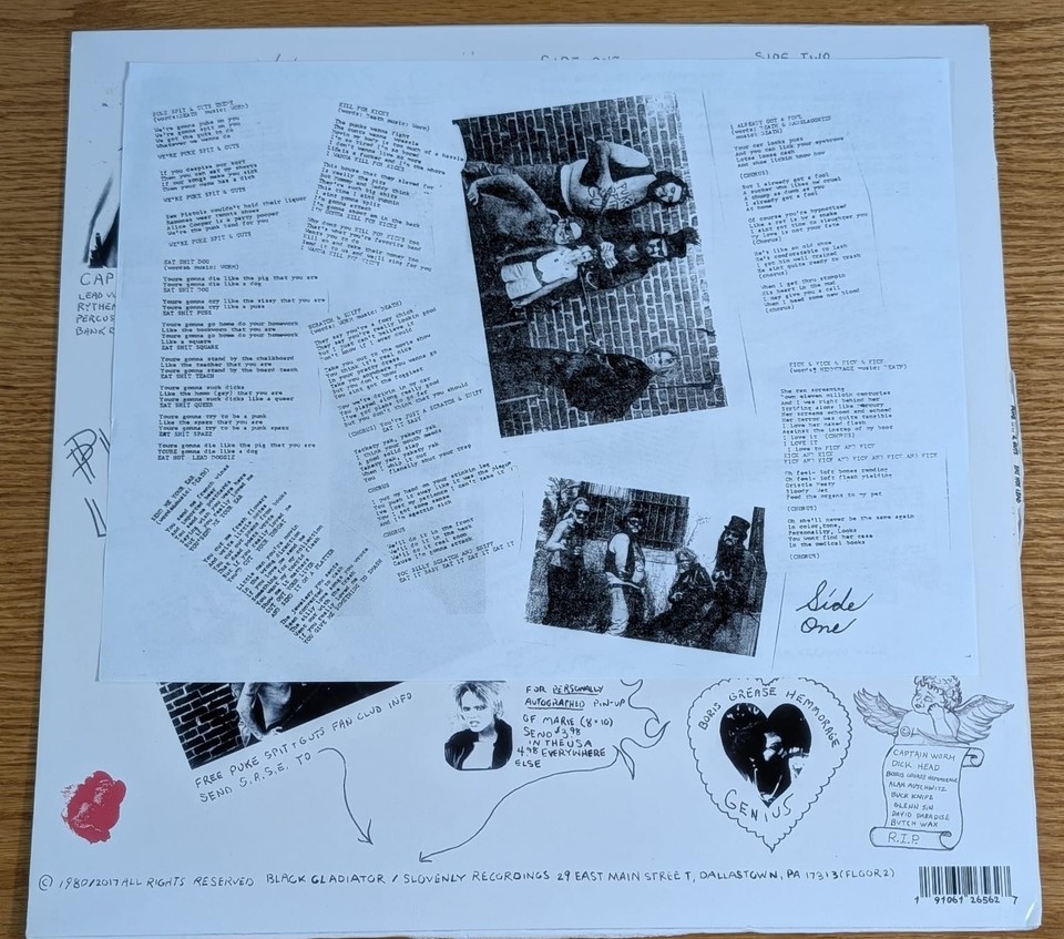 PUKE SPIT AND GUTS – EAT HOT LEAD - VINYL LP - GC 191061265627| eBay