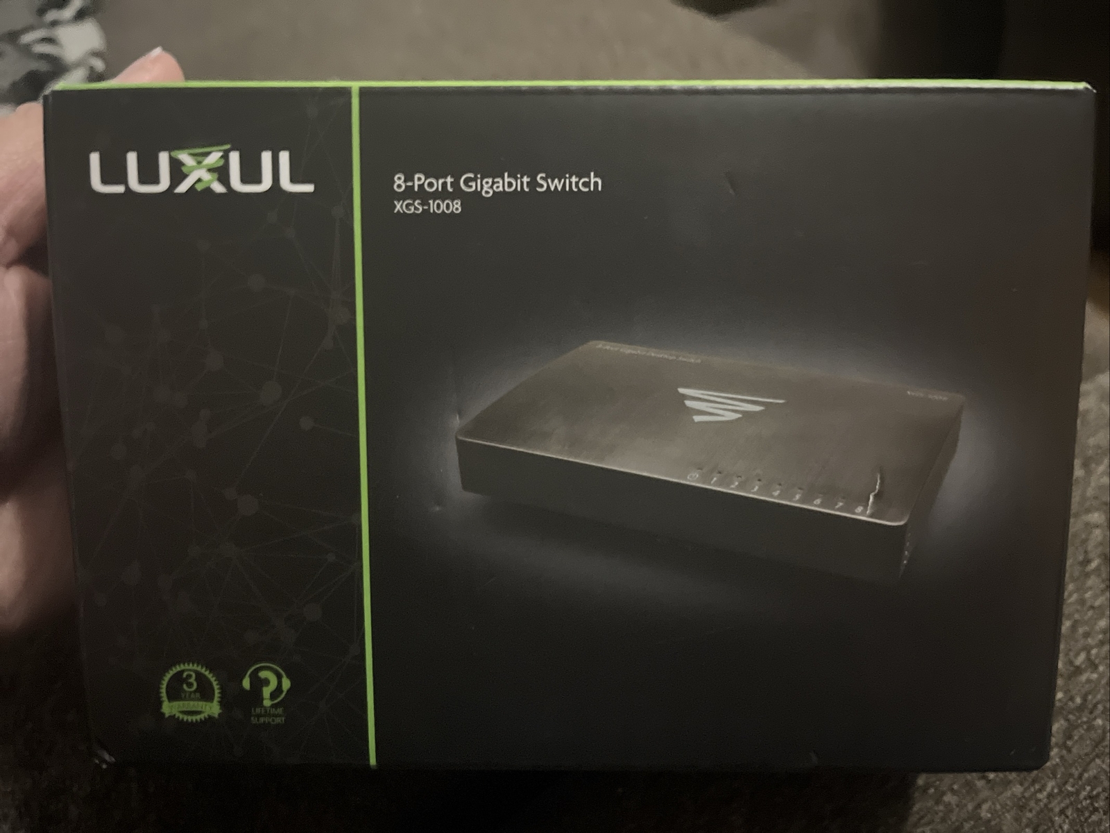 Luxul Xgs-1008 V2 8-port Gigabit Ethernet Switch A2 for sale online | eBay