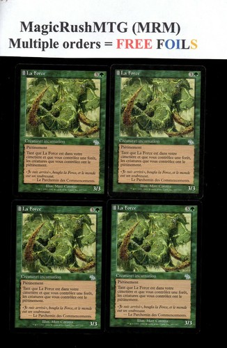 *MRM* FR/VF 4x The Force - Brawn MTG Magic JUD | eBay