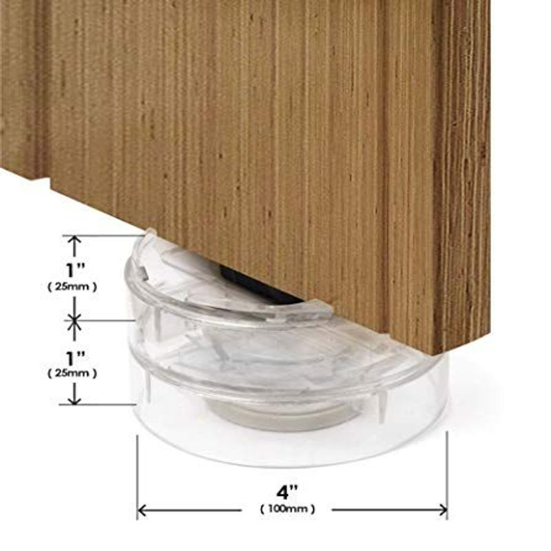 Slipstick CB658 Stack-Its 1 Inch Adjustable Bed Risers/Furniture Risers ...