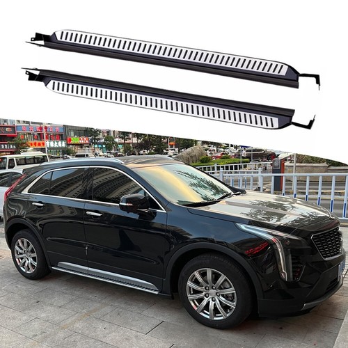 2PCS Fixed Side Steps Running Boards Nerf Bars Fits For Cadillac XT4 ...