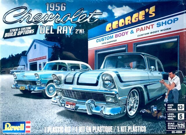 Revell 14504 1:25 1956 Chevrolet Del Ray Car Model Kit for sale online ...