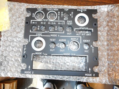 MIL AN APX 100 RADIO FRONT PANEL 4051265-0703 NEW OLD STOCK | eBay