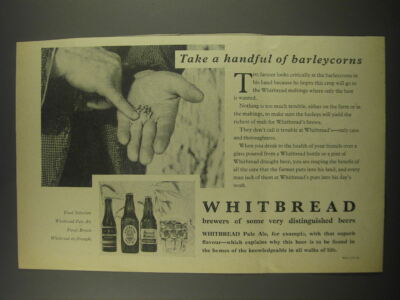 1957 Whitbread Final Selection, Pale Ale and Forest Brown Beer Ad ...