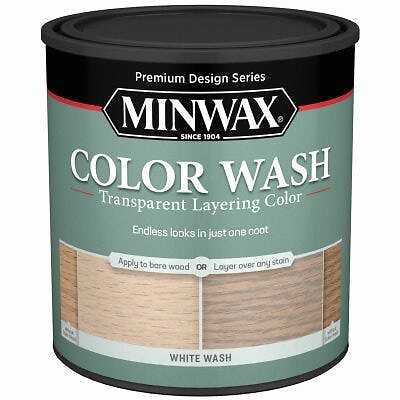 Minwax 61860 1 Quart White Wash Pickling Stain 2 pack | eBay