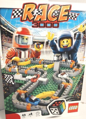 Lego Race 3000 Board Game 3839 Racing Cars Track with Box ...