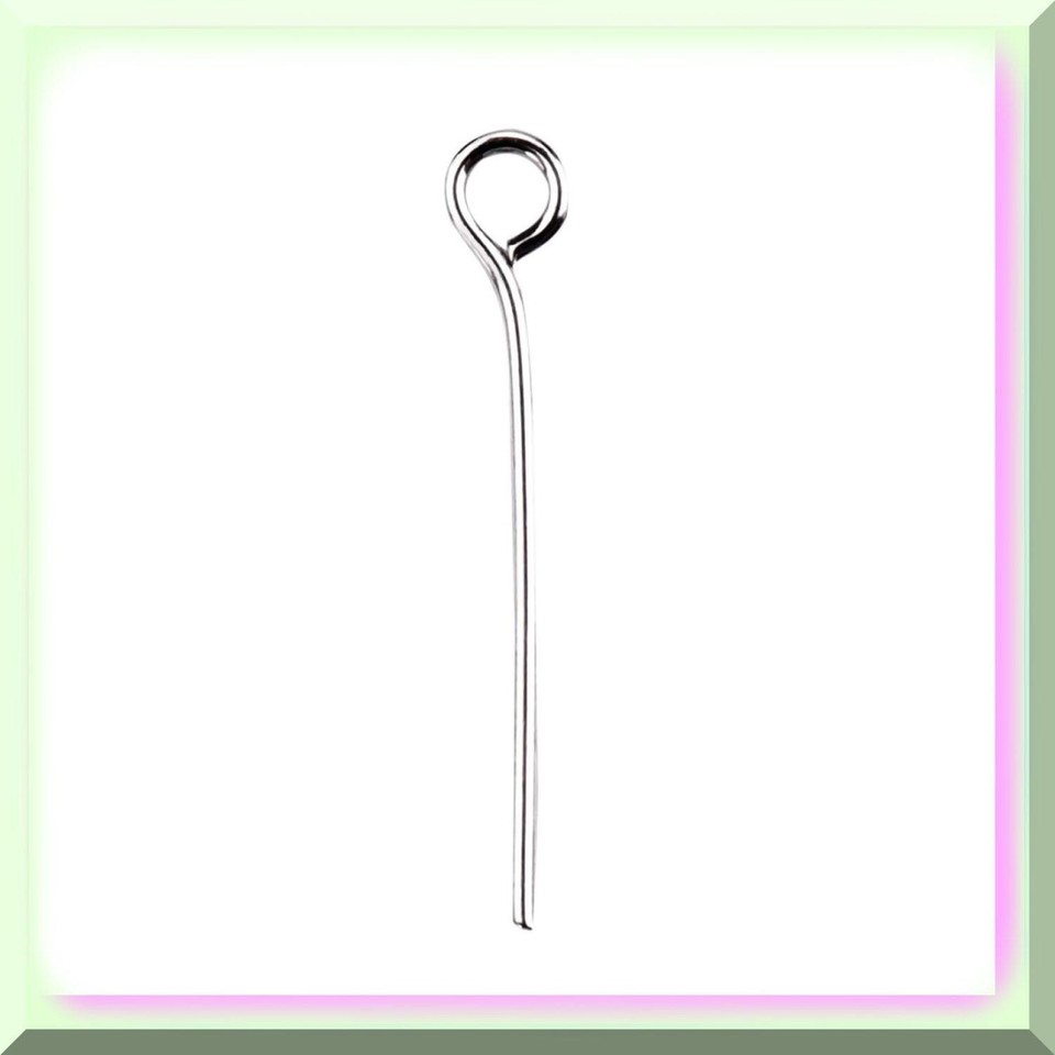 500pcs Premium Open Pins Platinum Head Pins for DIY Jewelry Making ...