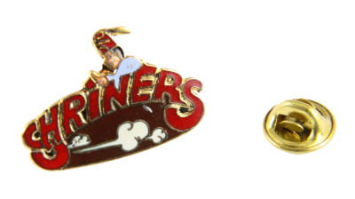 6030704 Shriners Flying Fez Lapel Pin Old Classic Racing Shrine Parade ...