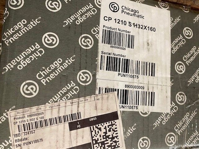 Chicago Pneumatic CP1210 S 4 Bolt Concrete Breaker Hammer | eBay