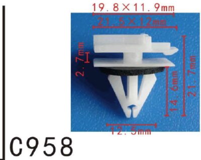 20pcs Fit GM Buick Enclave SSR,11518988 Spoiler & Roof Rack moulding ...