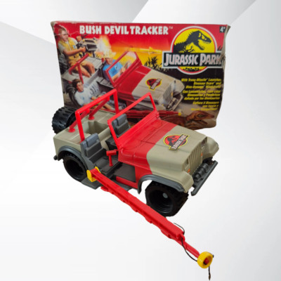 Jurassic Park Kenner Bush Devil Tracker Vintage Toy Set Boxed MISSING ...