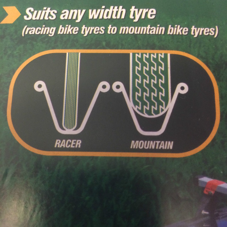 2 x Maypole Car Roof Mounted Upright Cycle Bike Travel Rack Holder ...