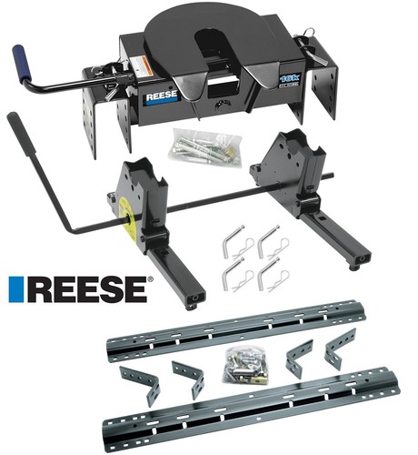 Reese 15K 5th Fifth Wheel Hitch & Rail Kit Slider For 75-16 Ford F250 ...
