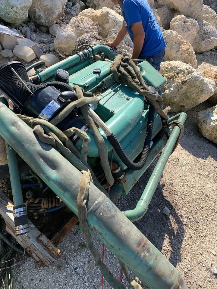 Detroit Diesel 8V53, Marine Diesel Engine with Gear Runs great 90 day ...