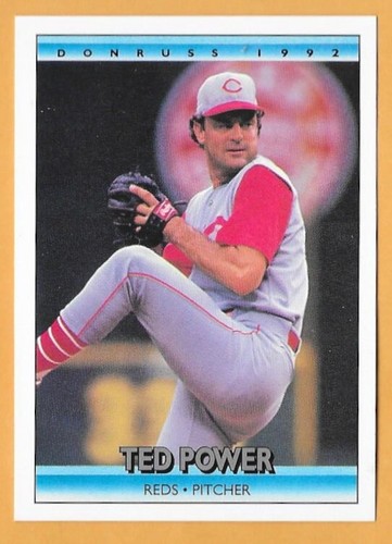 TED POWER CINCINNATI REDS #586 - DONRUSS NM-MT 1992 | eBay