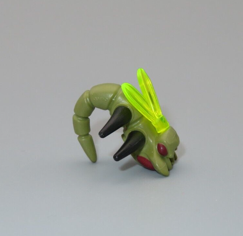 LEGO Space Insectoid small Alien trans green wing monster minifigure ...