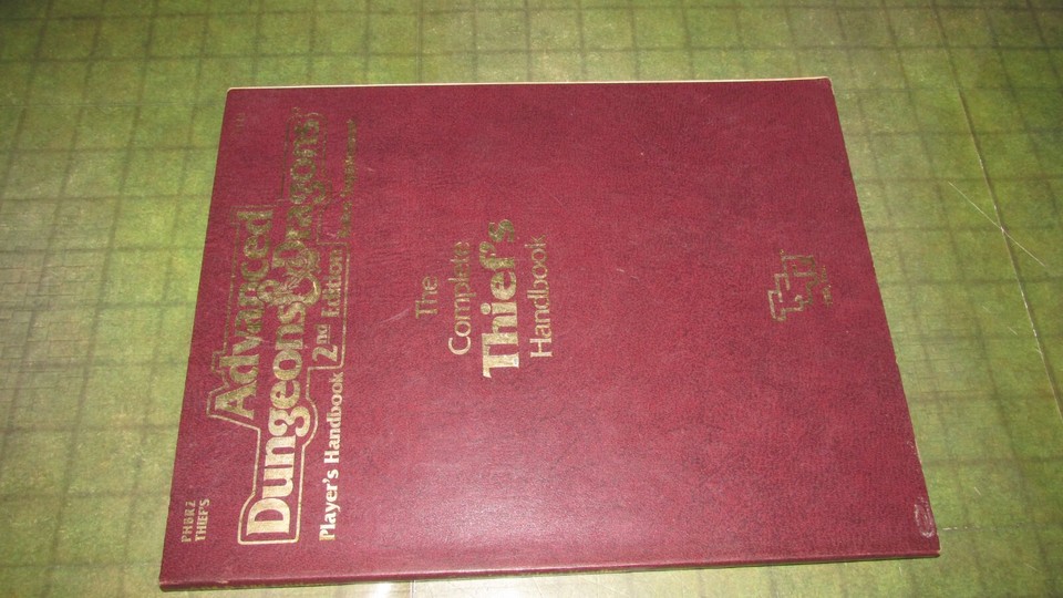 Dungeons & Dragons Complete Handbook Thief Fighter Priest Wizard ...