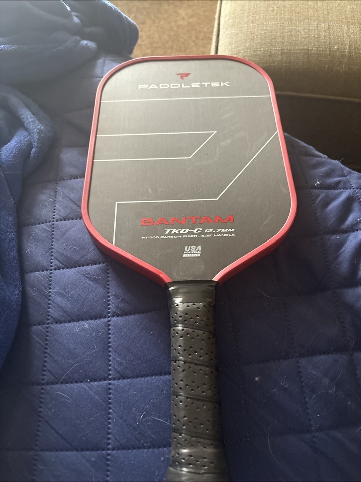 Paddletek Bantam TKO-C 12.7 mm Pickleball Paddle Carbon Christian ...