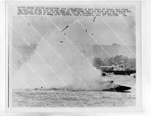 o36754 1961 orig photo sports hydroplane boat racing Fred Alter & Such ...