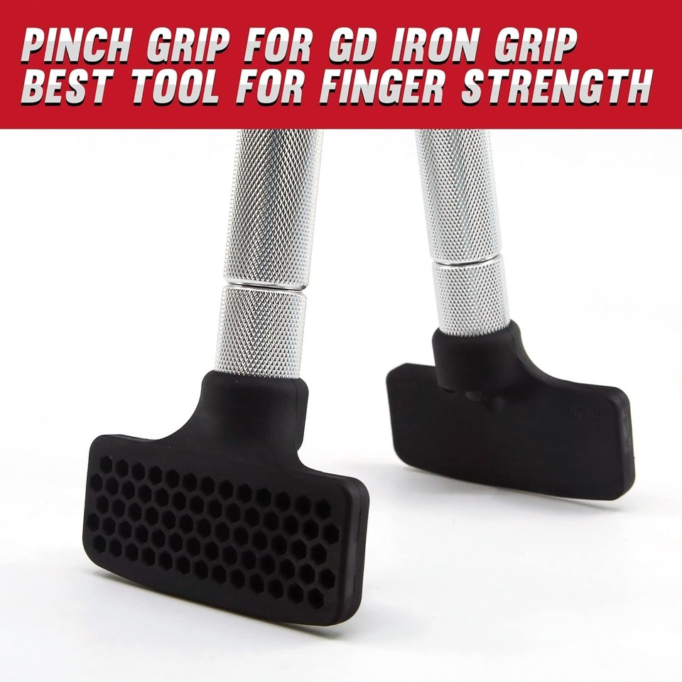 GD IRON GRIP Pinch Grip Set (Rock Climbing Grip Trainer) Grip Strength ...