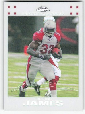 2007 Topps Chrome #TC10 Edgerrin James FOOTBALL Arizona Cardinals | eBay