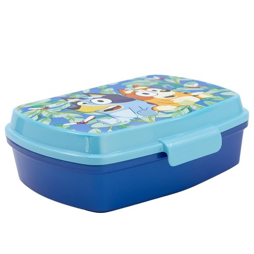 Stor 8412497506743 Bluey Rectangular Kids Lunch Box, Plastic ...