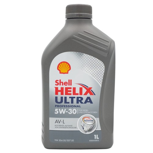 Shell Helix 1 Liter Motoröl Ultra Professional AV-L 5W30 Öl VW 504.00 ...