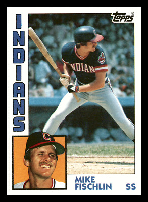 1984 Topps Mike Fischlin Cleveland Indians #689 Centered Mint | eBay