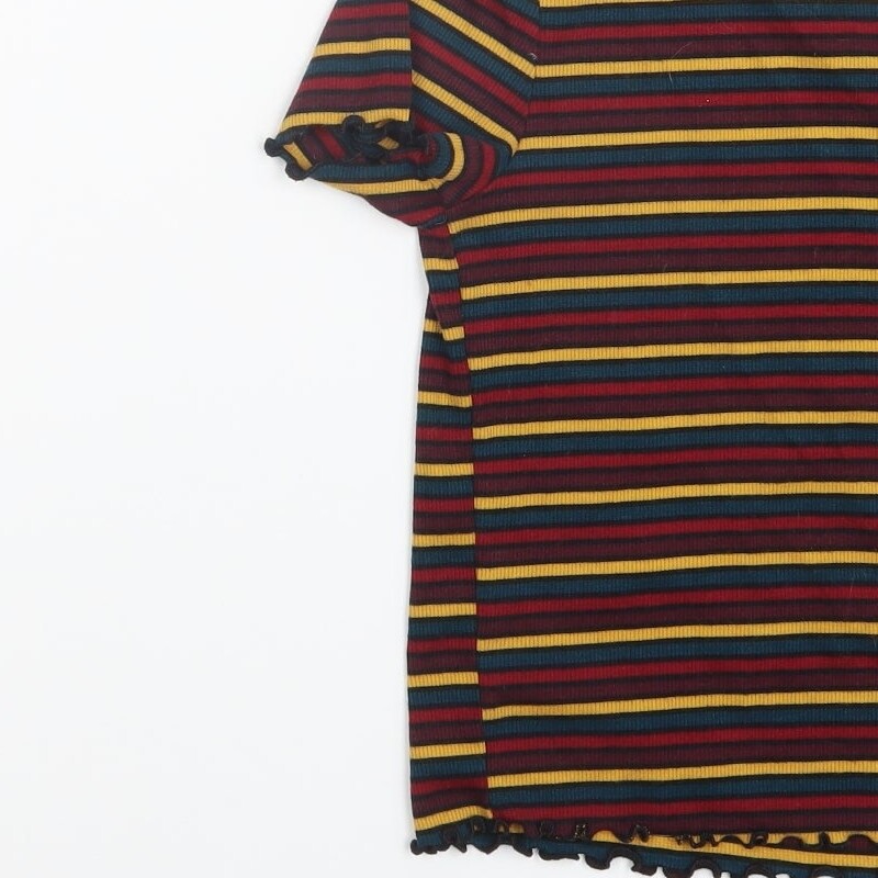 Primark Womens Red Crew Neck Polyester Blend Jumper Size 6 | eBay UK