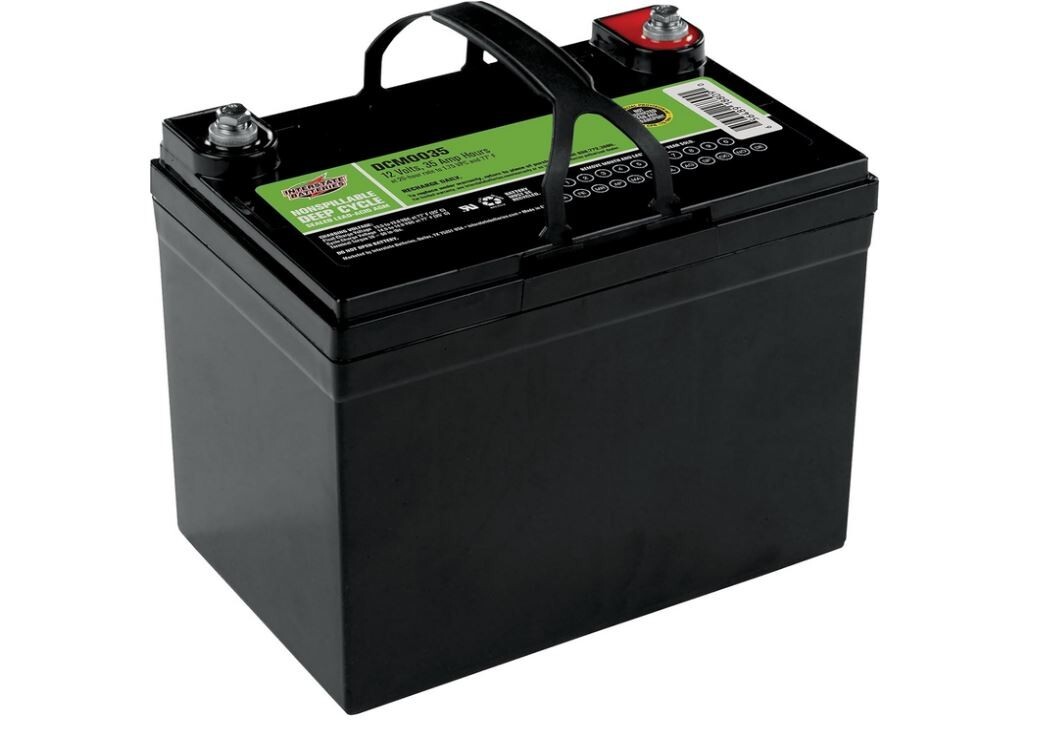 Interstate Batteries 12V 35Ah AGM Deep Cycle Battery (DCM0035) Group 24 ...