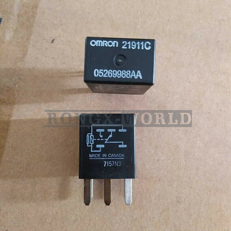 Omron 05269988AA 21911c Automotive Relay 5 Pins X 10pcs for sale online ...