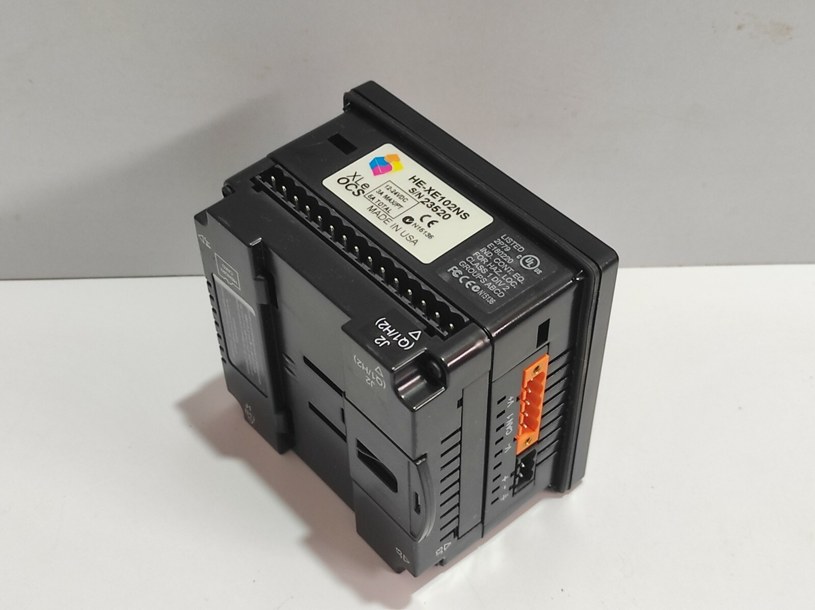 XLe OCS HE-XE102NS 12-24VDC 3A Max/PT 6A Total Control XLE Graphical ...