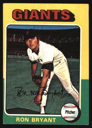 1975 Topps Mini #265 Ron Bryant VG/VGEX Giants 607663 | eBay