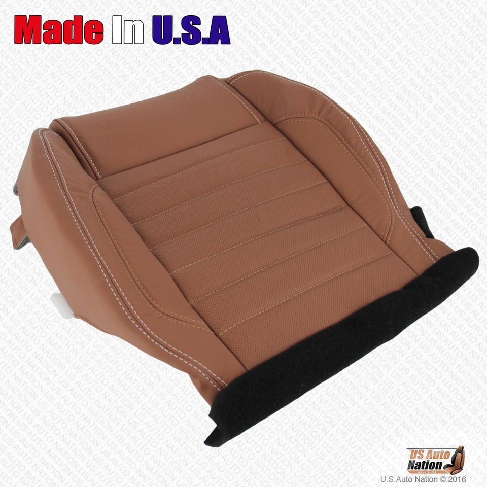 2013 2014 Ford Mustang GT DRIVER-PASSENGER Bottom Perforated Leather ...