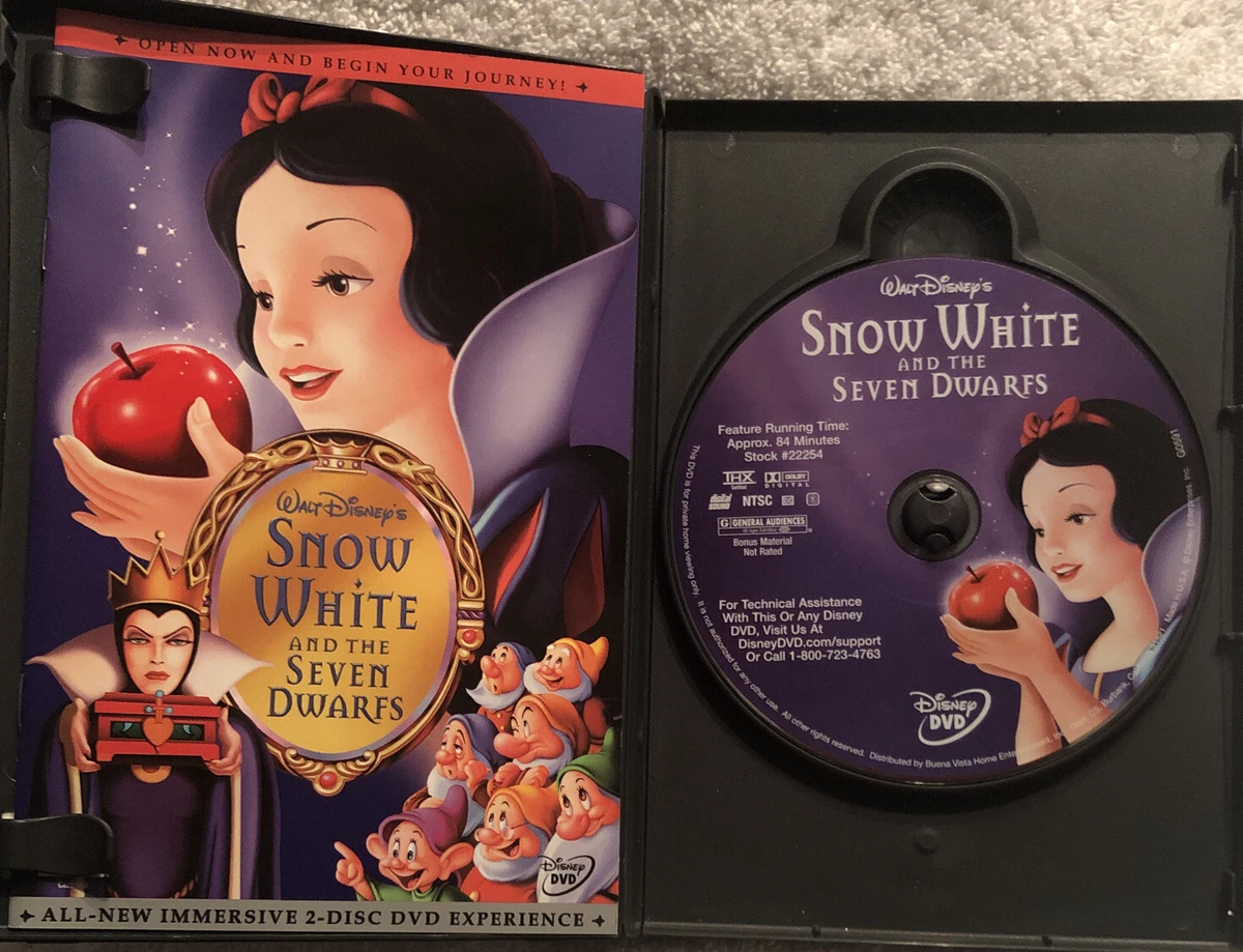 Snow White And The Seven Dwarfs Dvd 2001