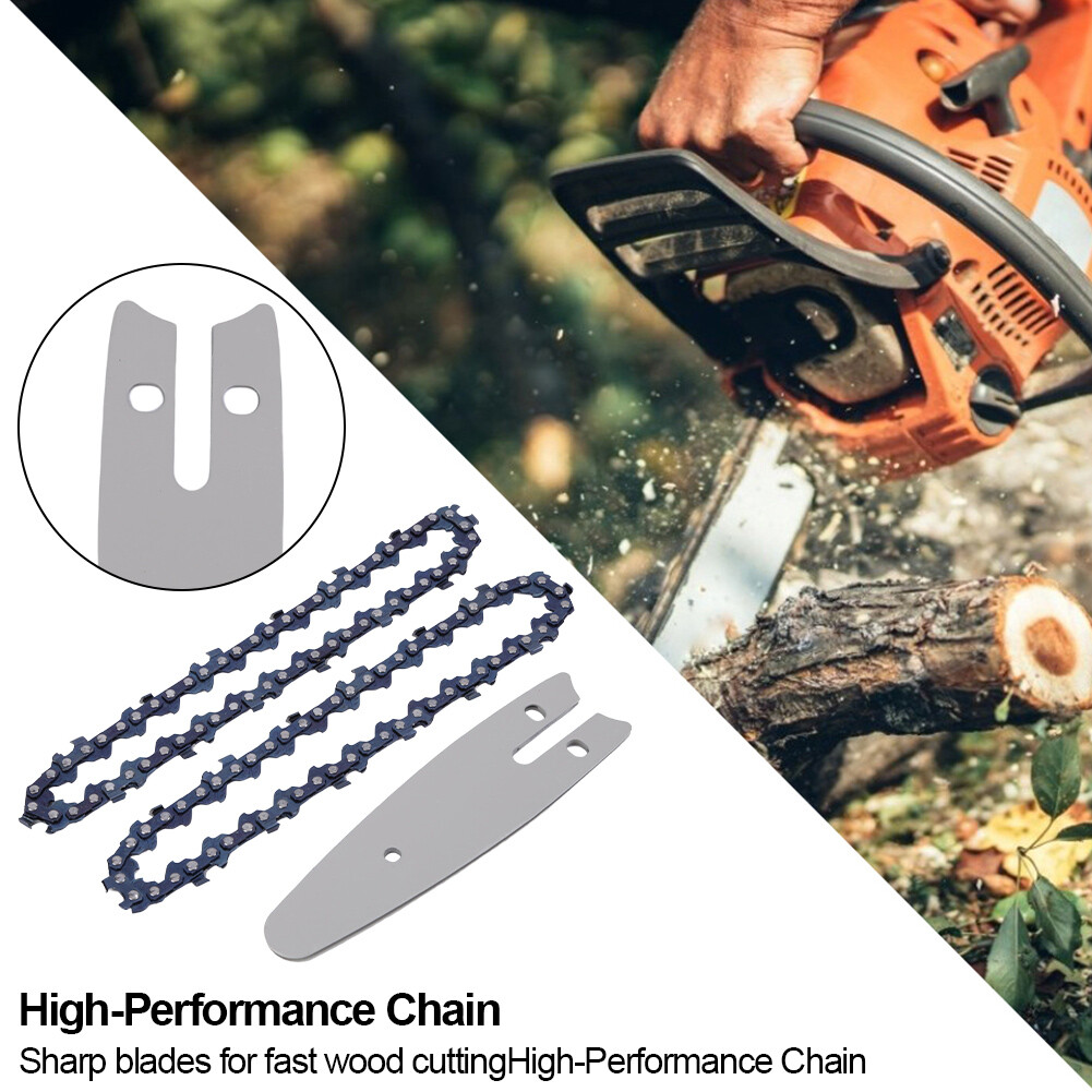 4/6inch Chainsaw Chains Plate Rail Saw Chain for Mini Pruning Saw ...
