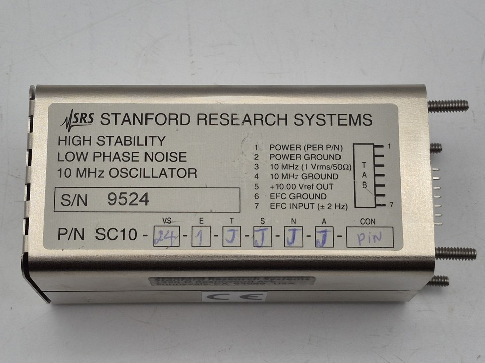 Stanford Research Systems SC10-24-1-J-J-J-J-PIN 10 MHz Ovenized ...