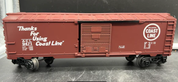 Lionel 6-9471 Atlantic Coast Line Box Car. New In Box | eBay