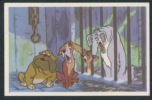 1956 RICH'S COFFEE WALT DISNEY LADY BAMBI DUMBO DUTCH TRADING CARD #59 ...