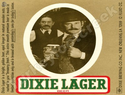 Dixie Lager Beer Label 9" x 12" Metal Sign | eBay