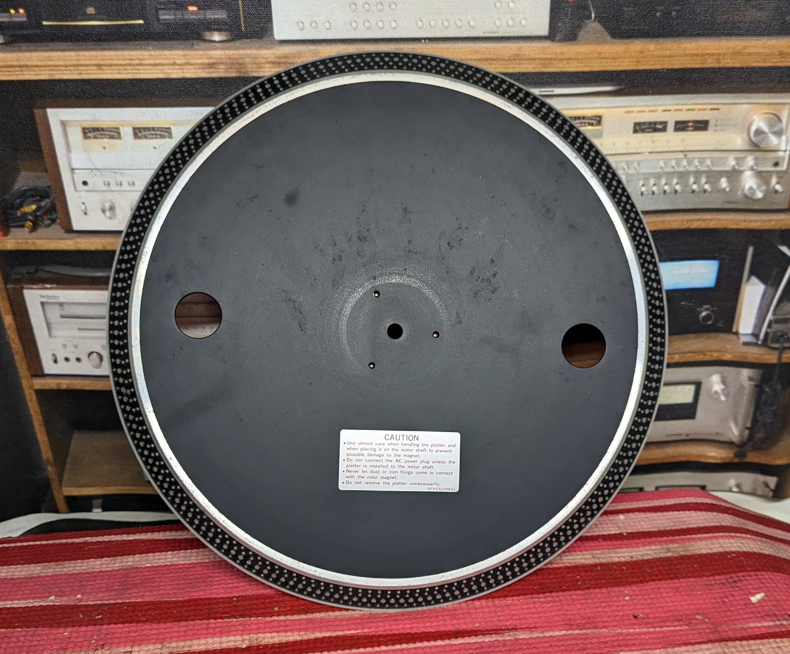 OEM platter from Technics SL-1200 MK2-A turntable 37988653713| eBay