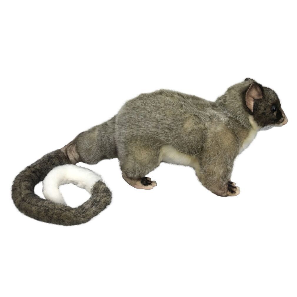 Hansa Possum soft plush toy 13"/33cm excluding tail Realistic Possum ...
