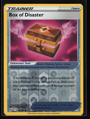 BOX OF DISASTER Lost Origin REVERSE HOLO #154 LOR(NM+)(PKM) | eBay