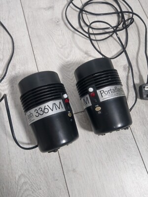2 x Portaflash 336VM studio flash lighting Photography Modelling | eBay UK