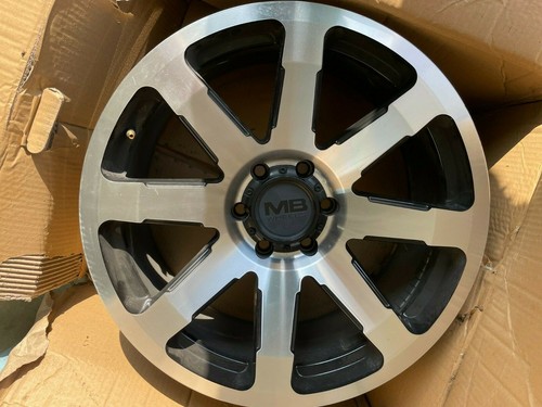 set (4) MB Legacy Wheels/rims 20"x9" +18 6X135 #60032. Machine Black ...