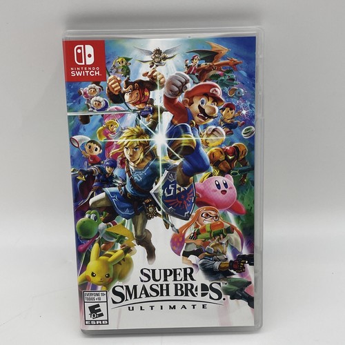Replacement Case ONLY! Super Smash Bros Ultimate Nintendo Switch Box ...