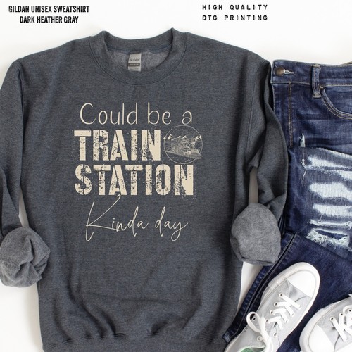Could be a train station kinda day sweater Yellowstone sweatshirt ...