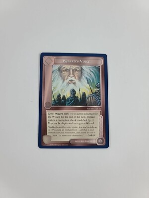MECCG Wizard's Voice - WIZARDS UNLIMITED - Middle Earth | eBay