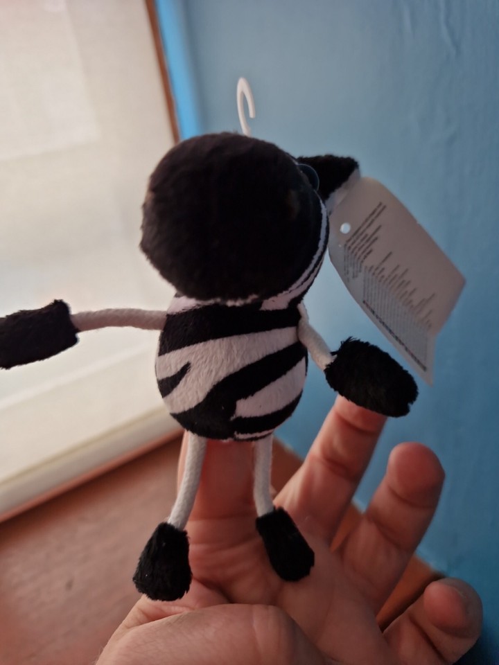 The Puppet Company Zebra Finger Puppet Zebras Finger Puppets Zoo animal ...