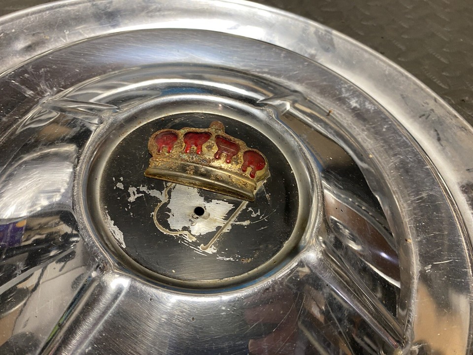 1954 CHRYSLER IMPERIAL 300 HUBCAPS WHEEL COVERS CENTER CAPS ANTIQUE ...